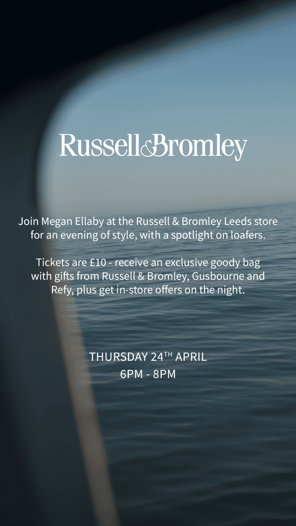 Russell & Bromley Lates: The Style Sessions | Victoria Leeds