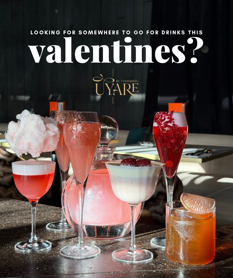 Valentine's exclusive cocktails at Uyare | Victoria Leeds